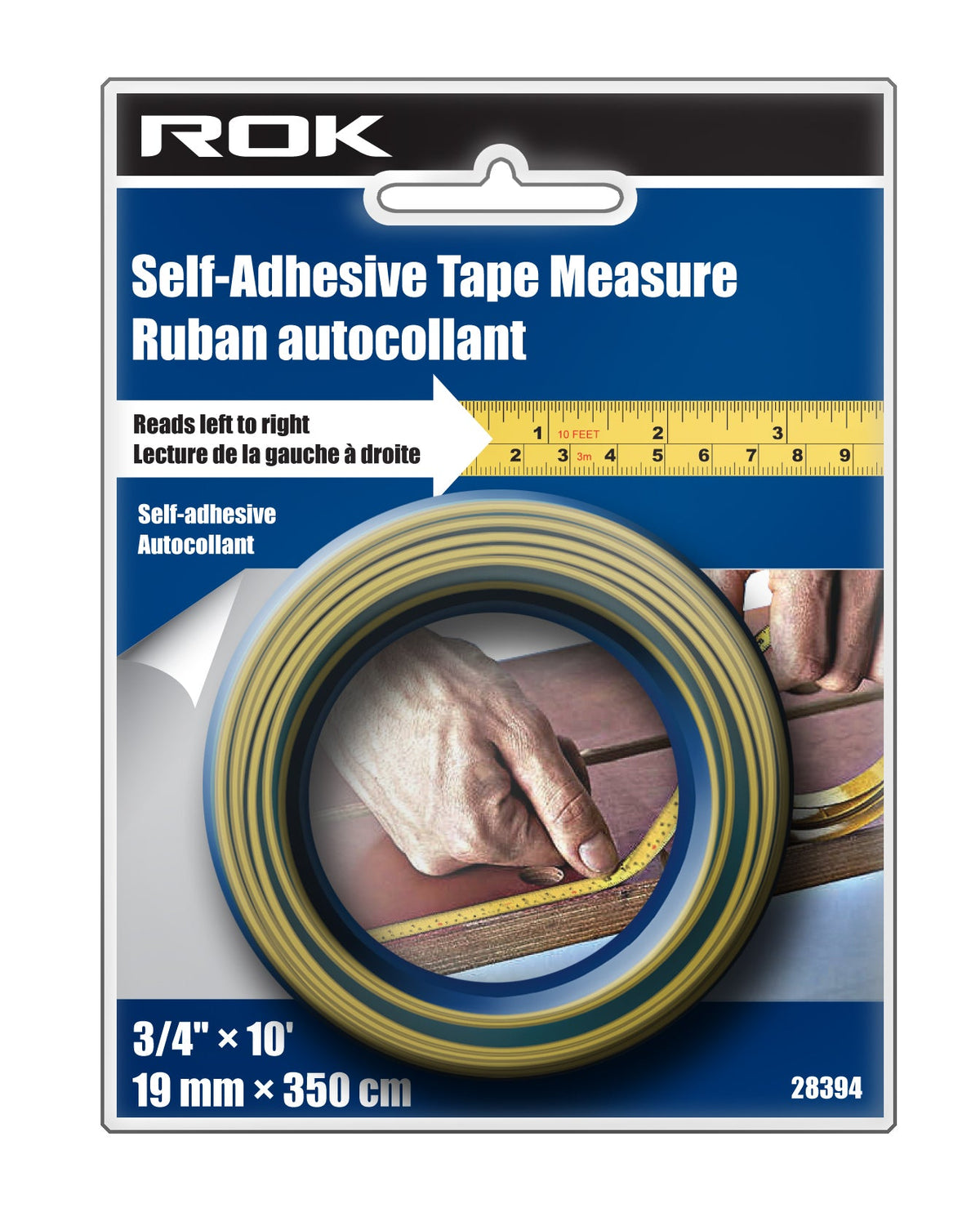 Self-Adhesive Measuring Tape L-R — Larry Electric