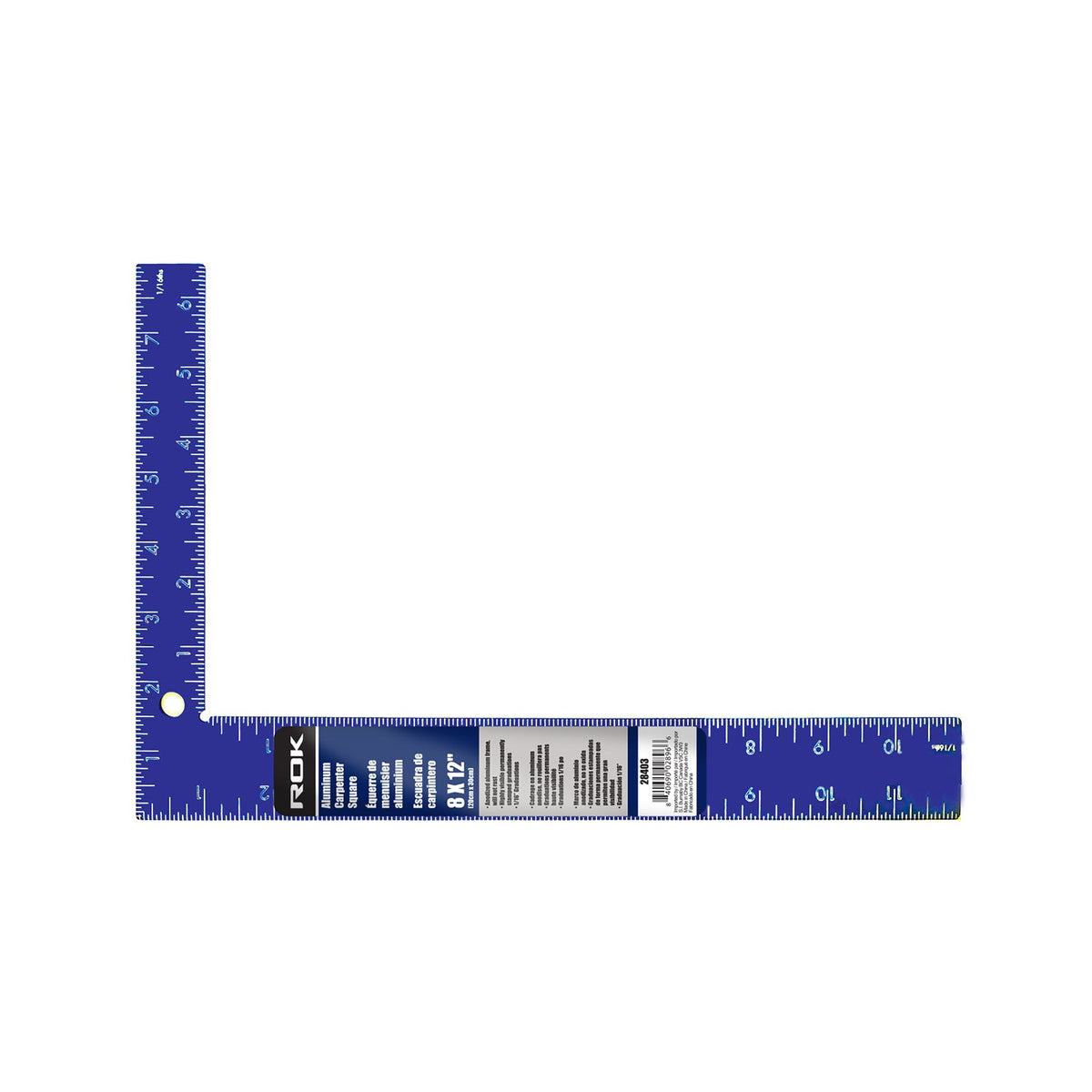 ROK Aluminum Carpenter Square 8" X 24" — Larry Electric