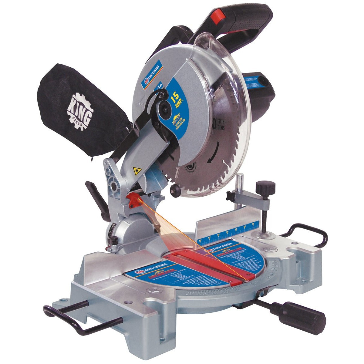 KING 10” Compound Miter Saw w/ Laser — Larry Electric