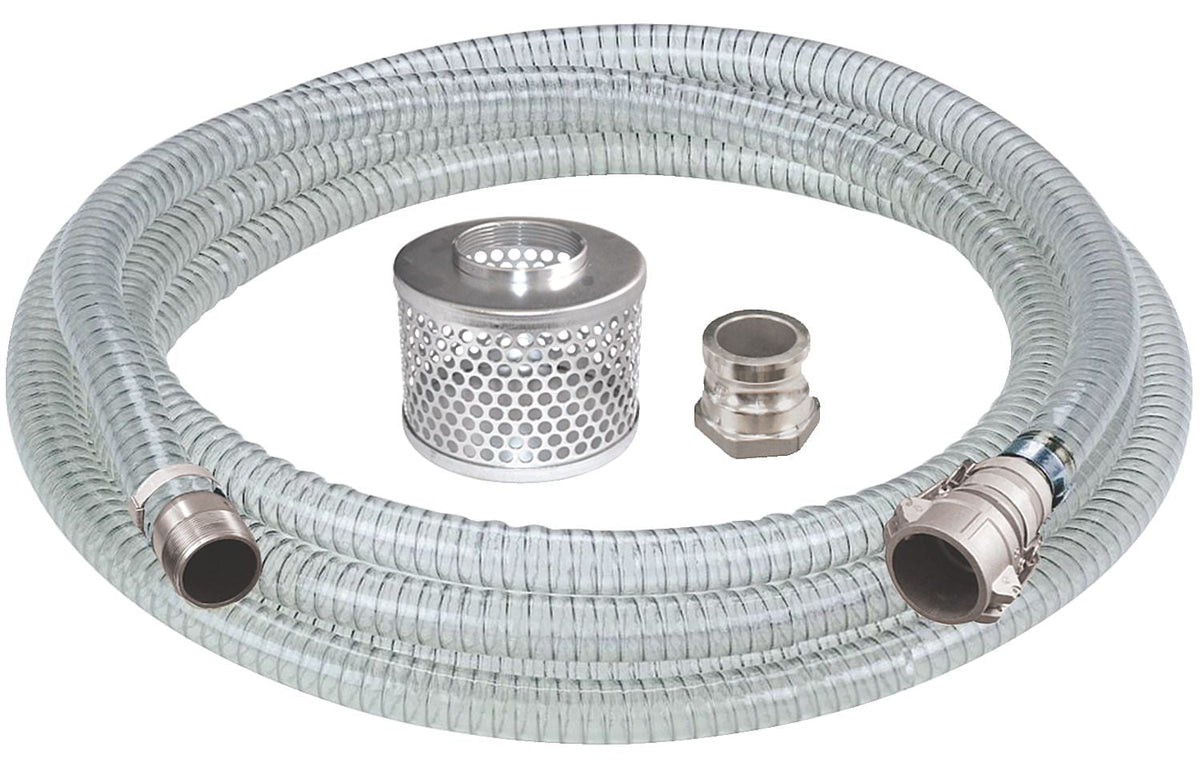 KING-CANADA 3" X 25 Feet Water Pump Hose Kit — Larry Electric